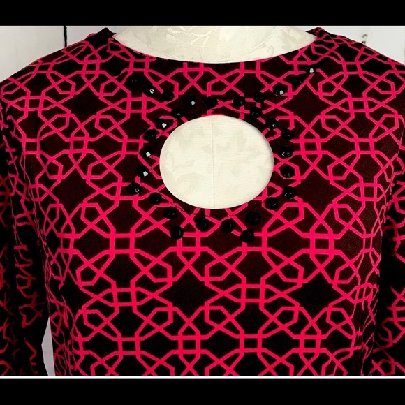 Tracy Negoshian | Dresses | Tracey Negoshian Octagon Cutout Dress ...
